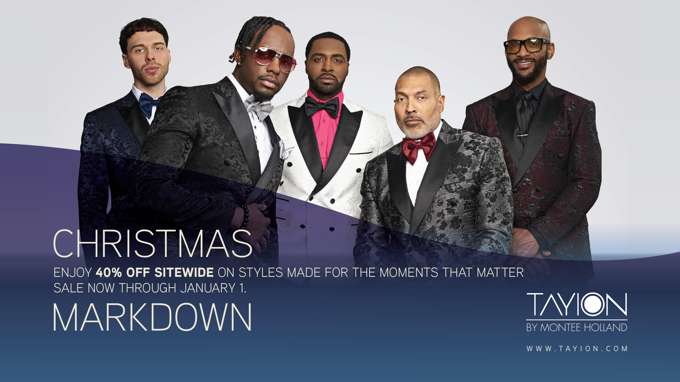 Tayion Collection - Men's Premier Tailored Suits!